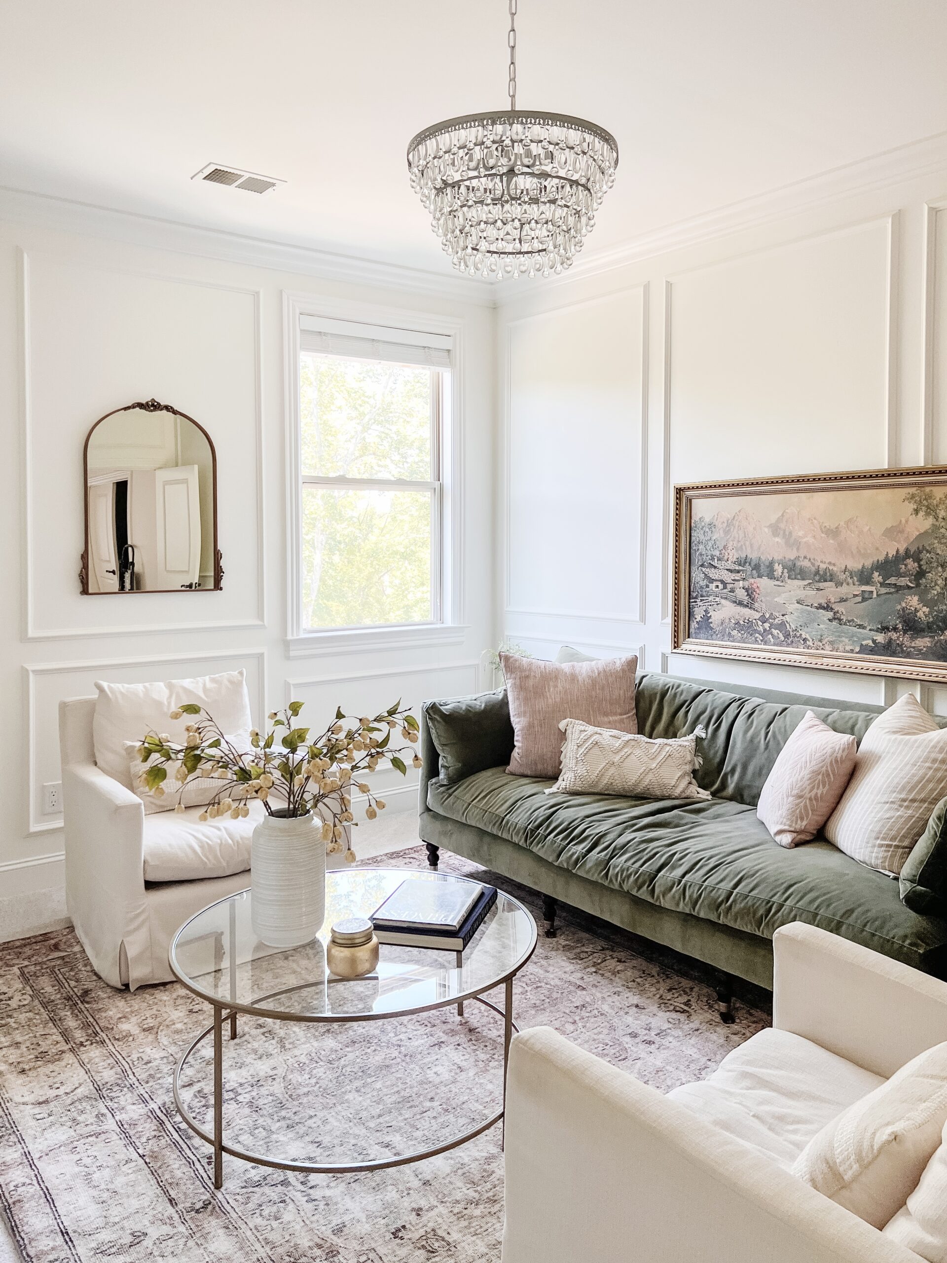 Vintage Inspired Sitting Room A Thoughtful Place